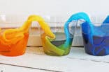 Traveling Rainbow Water Experiment- Fun Science for Kids - Childhood Magic