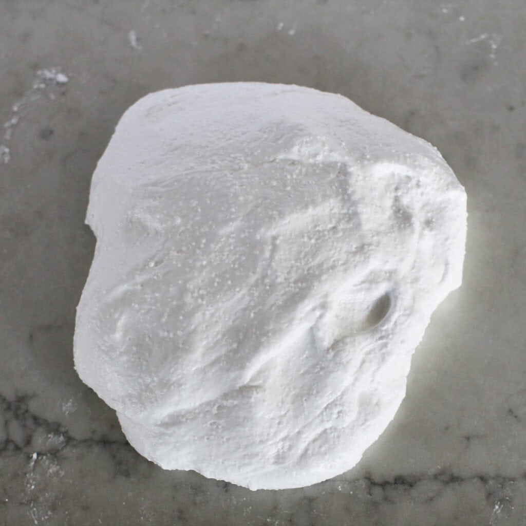 How to Make Snow Slime- Easy Fluffy Slime for Kids - Childhood Magic