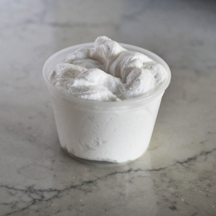 How to Make Snow Slime- Easy Fluffy Slime for Kids - Childhood Magic