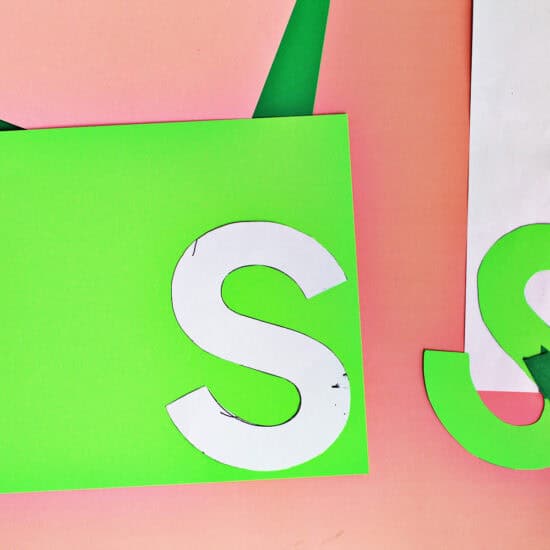 S is for Snake- Printable Letter S Craft - Childhood Magic