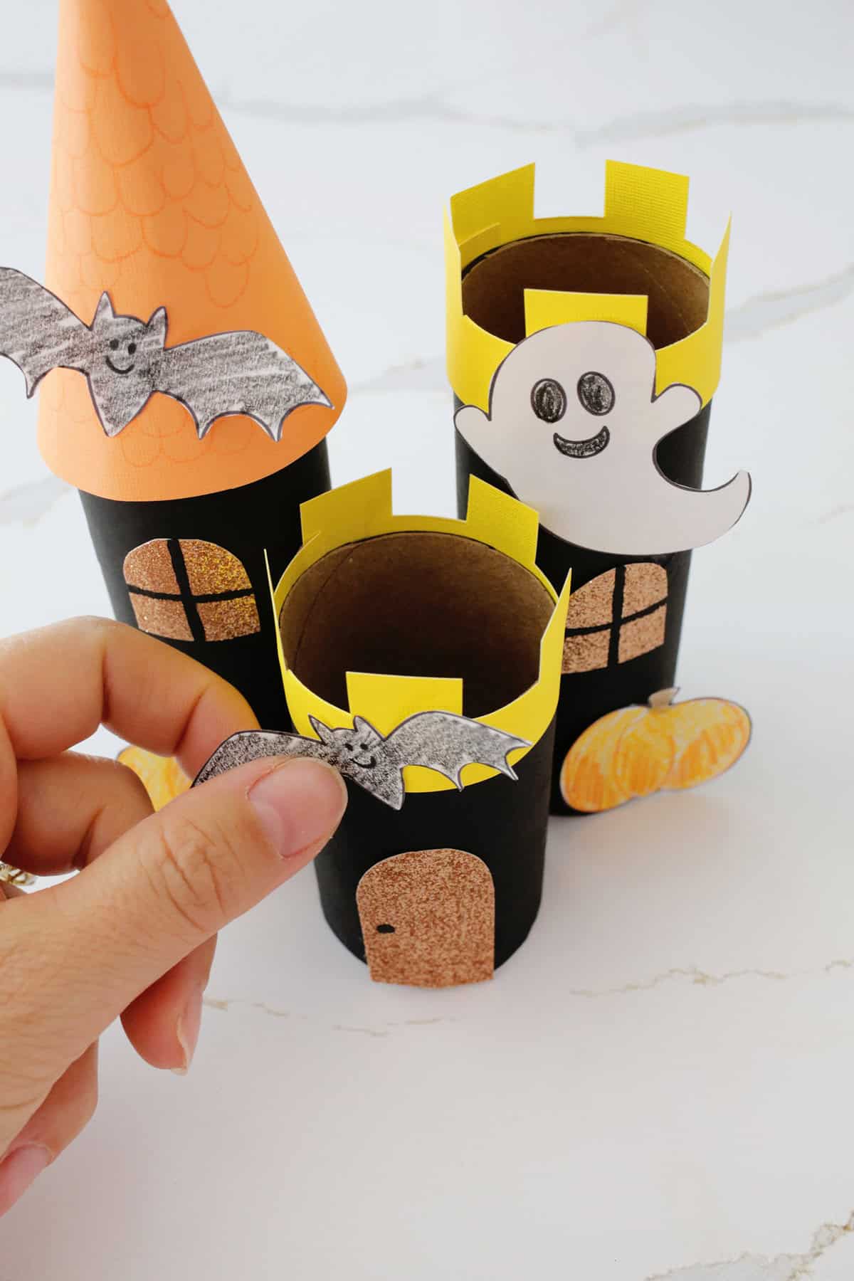 Toilet Paper Roll Haunted House - Childhood Magic