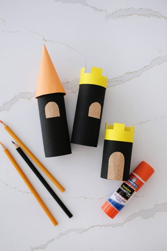 Toilet Paper Roll Haunted House - Childhood Magic