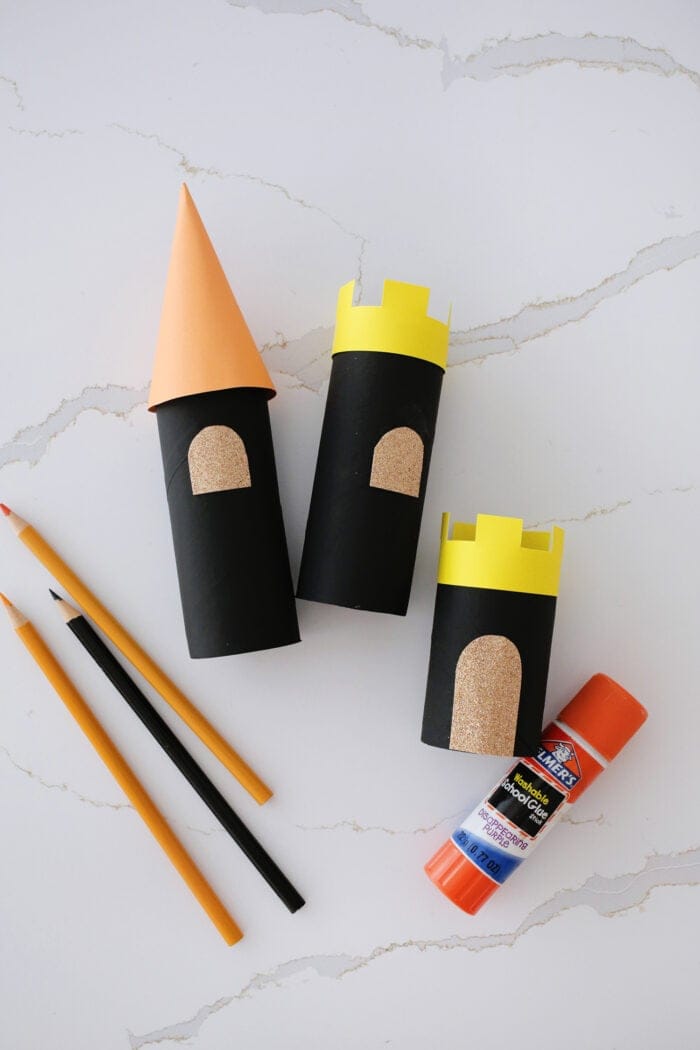 Toilet Paper Roll Haunted House - Childhood Magic