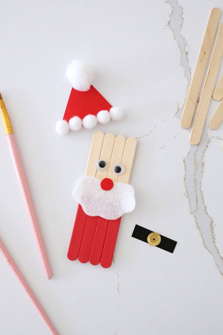 Christmas Popsicle Stick Ornaments - Childhood Magic