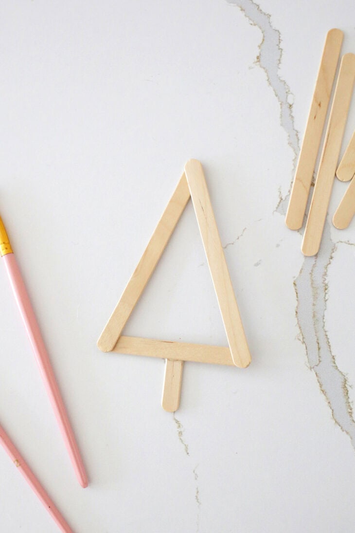 Christmas Popsicle Stick Ornaments - Childhood Magic